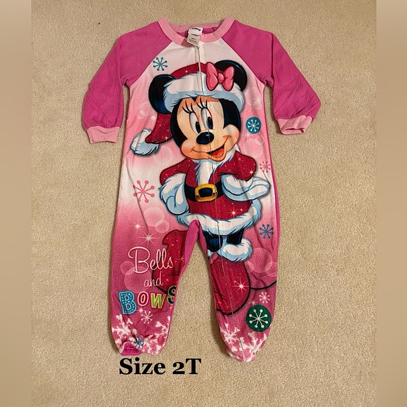 Disney | Pajamas | Disney Minnie Mouse Sleeper Pajamas2t | Poshmark